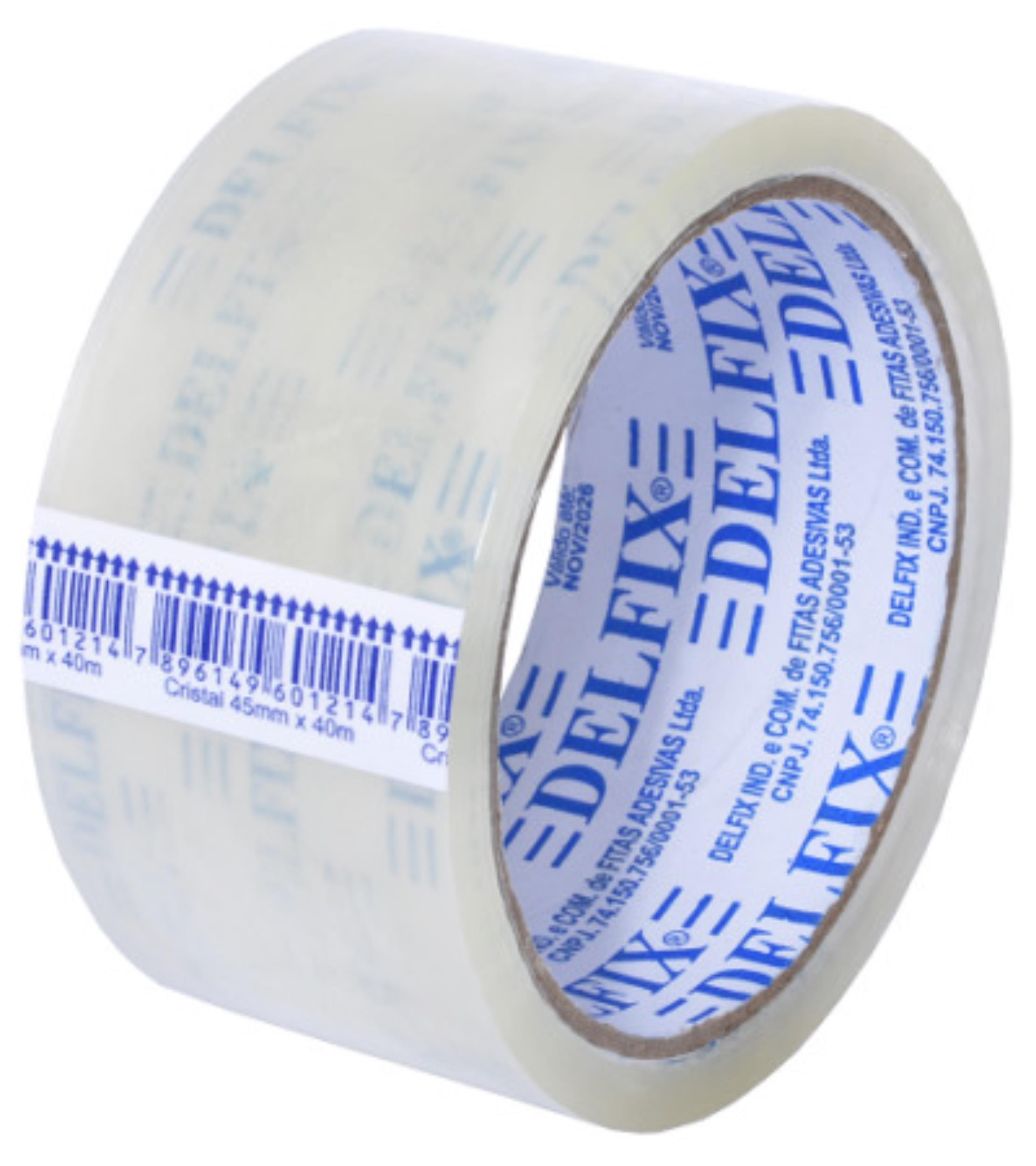 Santa Rosa Paper | DELFIX FITA ADESIVA 45MMX45M CRISTAL