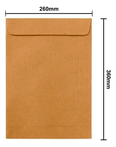 Santa Rosa Paper | CX DE ENVELOPE SKN036 260X360MM C/250 SCRITY