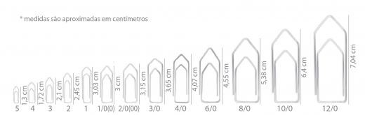 Santa Rosa Paper | Clips Galvanizado 10/0 500g - BACCHI